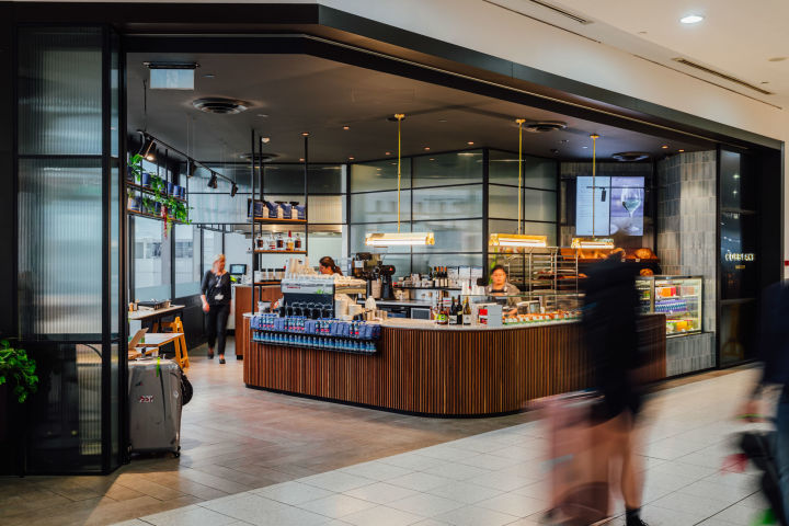 Melbourne Airport T2 Retail Expansion - Hutchies Modular