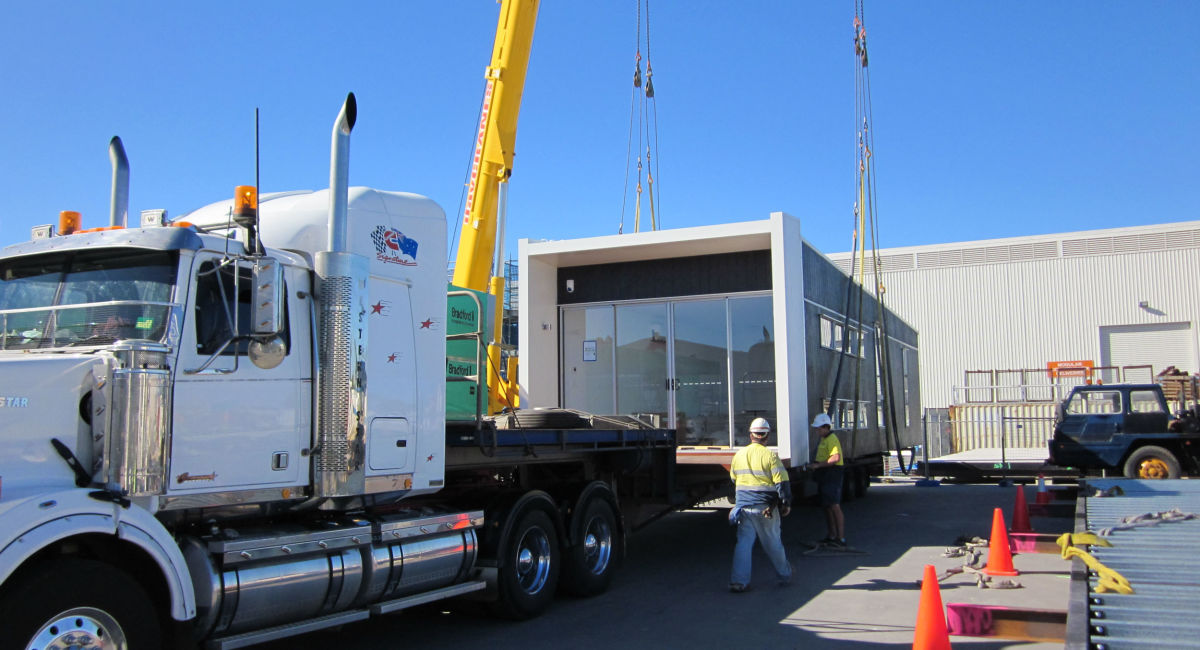 Blue Care Sales Suites - Hutchies Modular